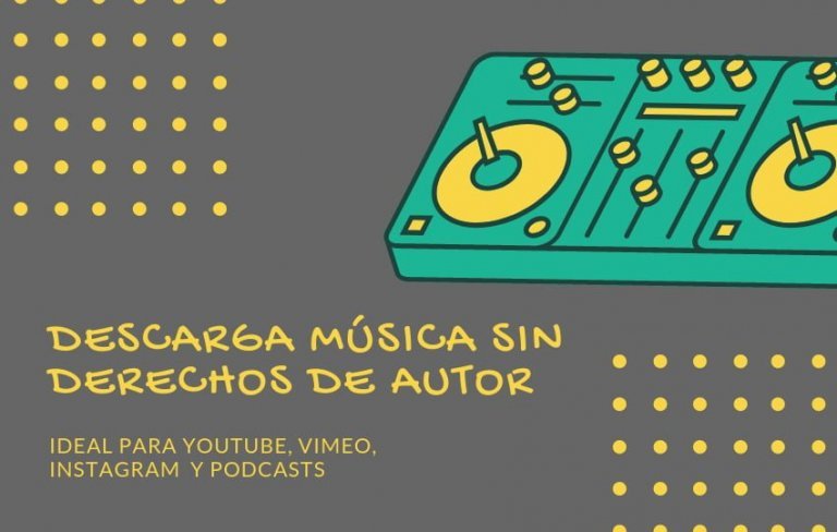 Música SIN DERECHOS DE AUTOR gratis para descargar